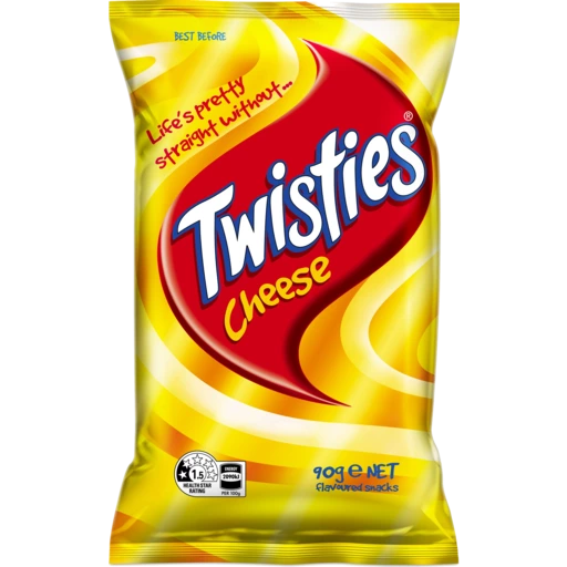 Check Halal status of Twisties Cheese Flavor Snack 90g, Install Mustakshif