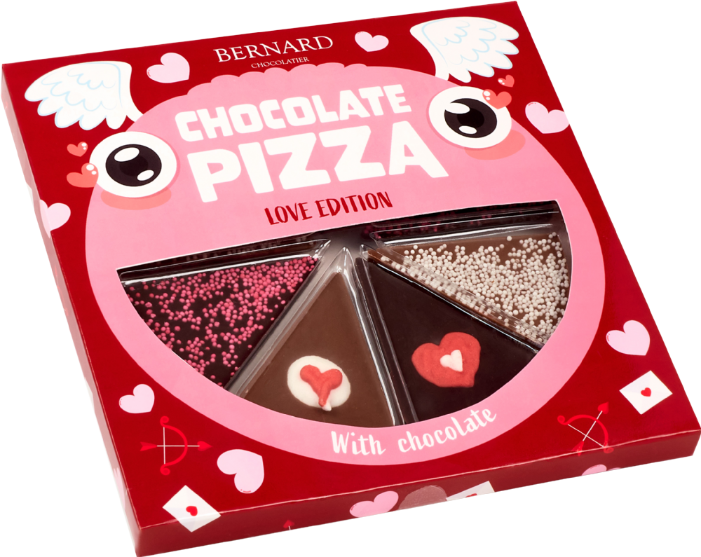 Check Halal status of BERNARD Chocolatier Chocolate Pizza Love Edition ...