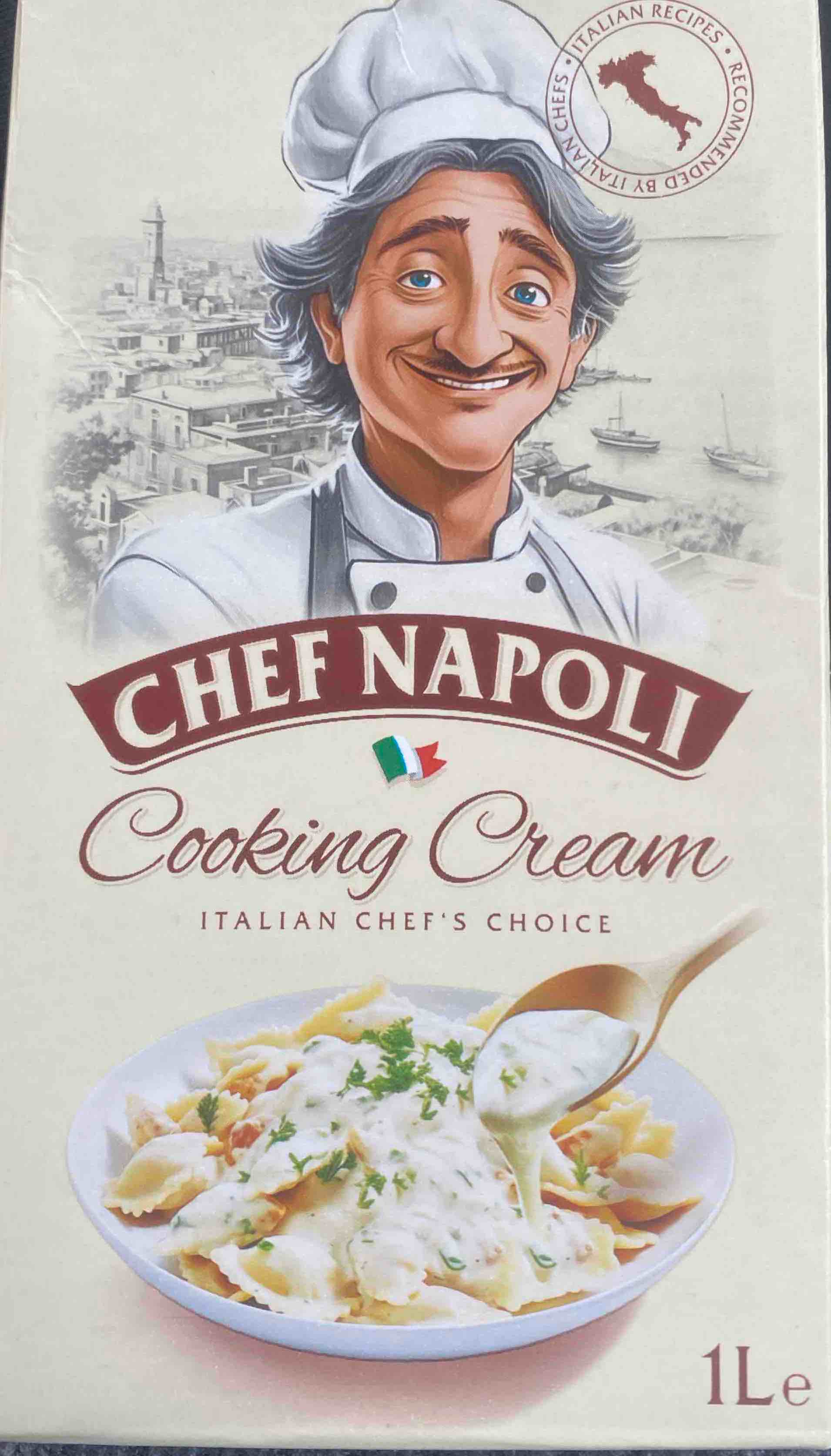 Chef Napoli Cooking Cream 1L - Ingredients Missing. is not Halal ...