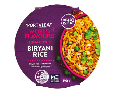 Portview World Flavours Tuna Bowls 190g is not Halal, Install Mustakshif
