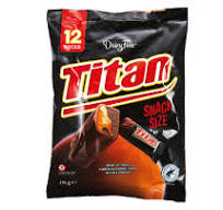 Dairy Fine Titan Chocolate Bar Sharepack 216g is Halal, Install Mustakshif