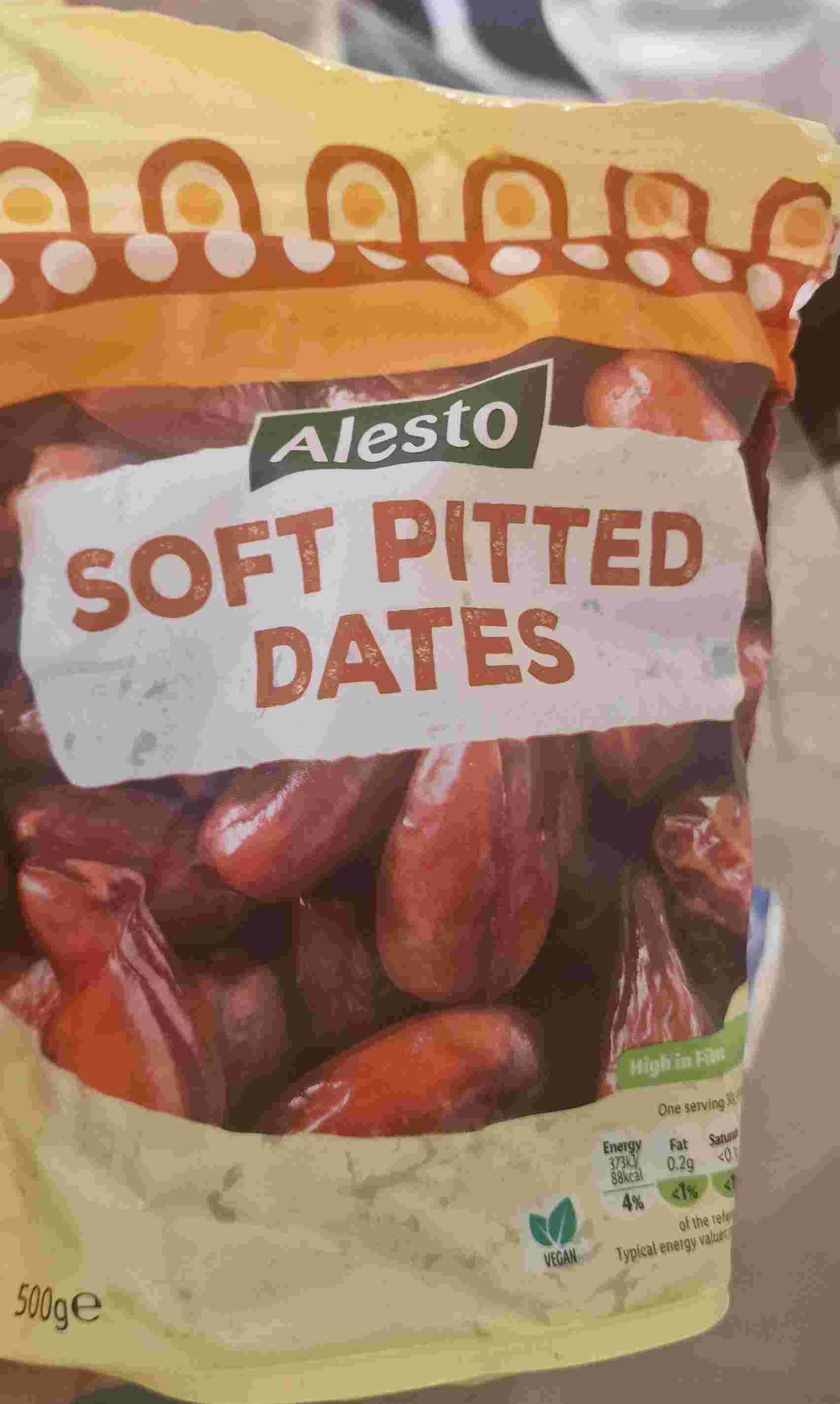 ALESTO Soft Pitted Deglet Nour Dates 500g is Halal, Install Mustakshif