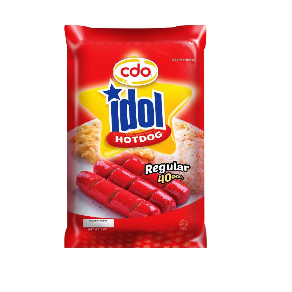 CDO Idol Hotdog Regular 40 Pieces 1kg is not Halal, Install Mustakshif