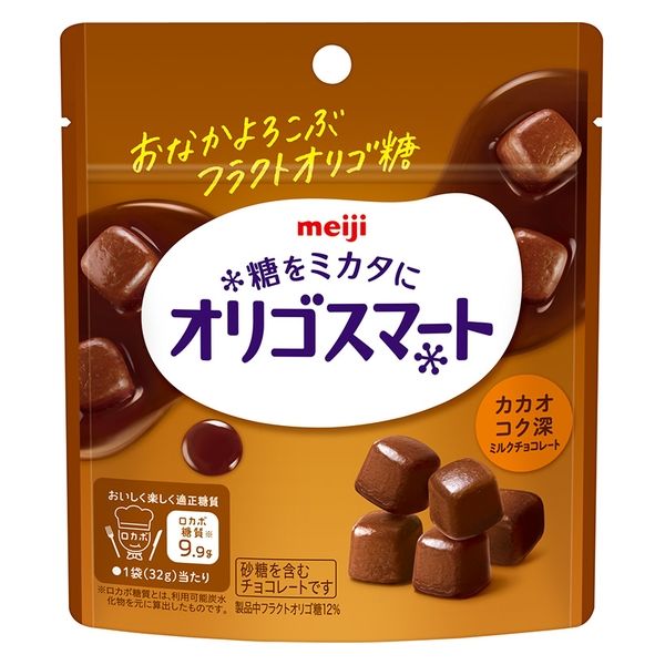 Meiji Oligo Smart Cocoa Rich Deep Milk Chocolate Pouch 32g is not Halal ...