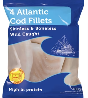 Farmfoods Wild Caught Atlantic Cod Fillets 700g is Halal, Install ...