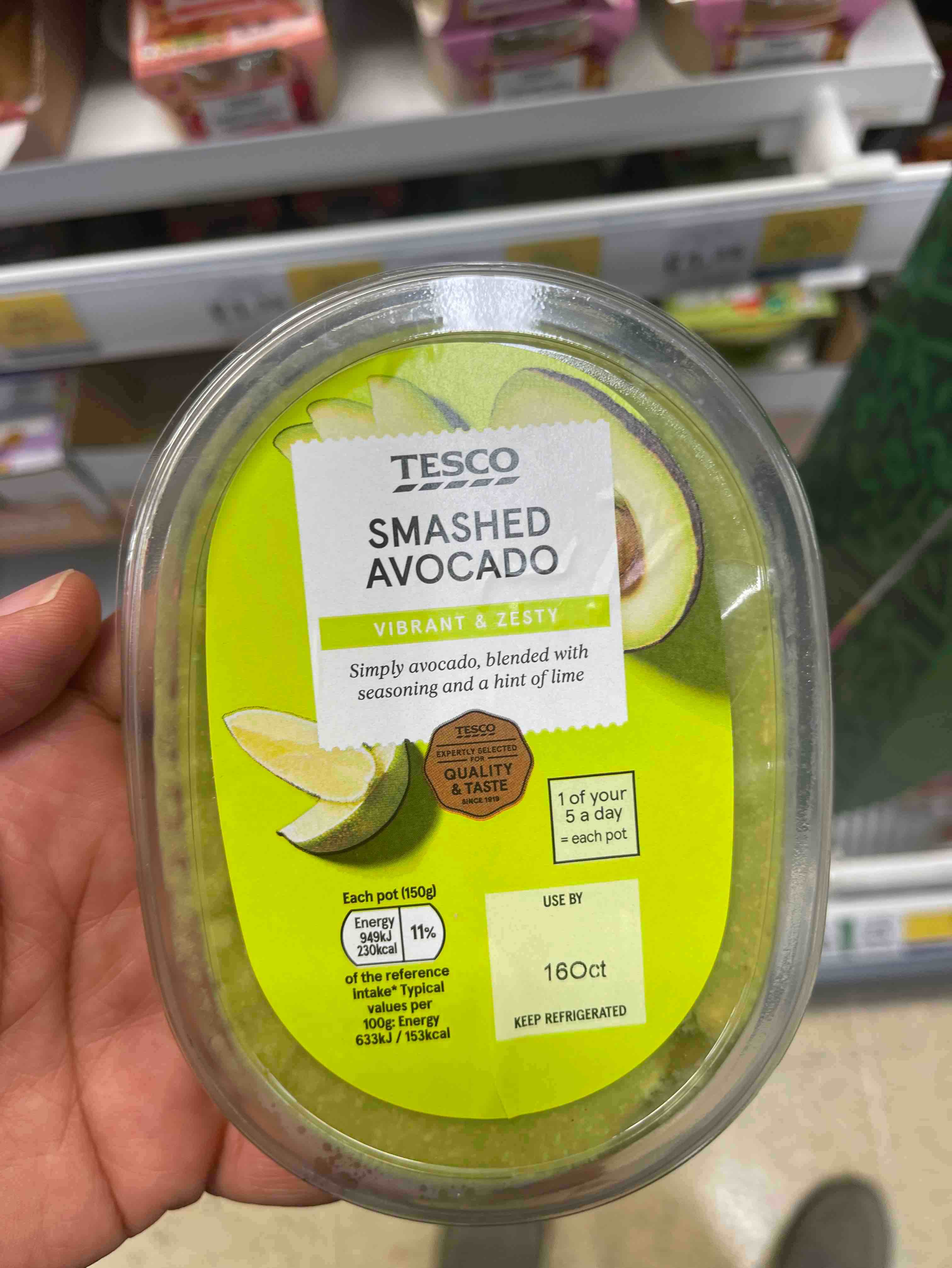 Tesco Smashed Avocado is Halal, Install Mustakshif