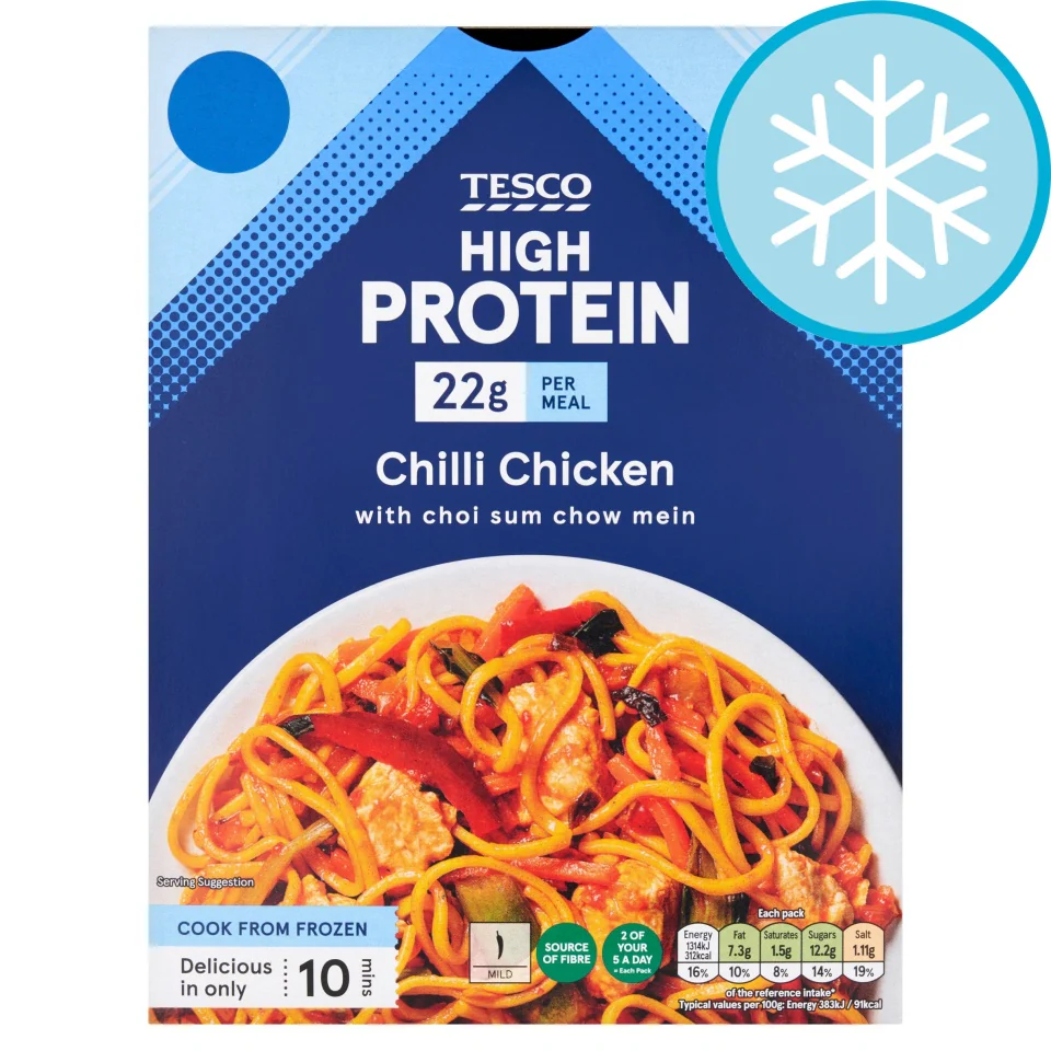 Tesco High Protein Chilli Chicken 400g is not Halal, Install Mustakshif