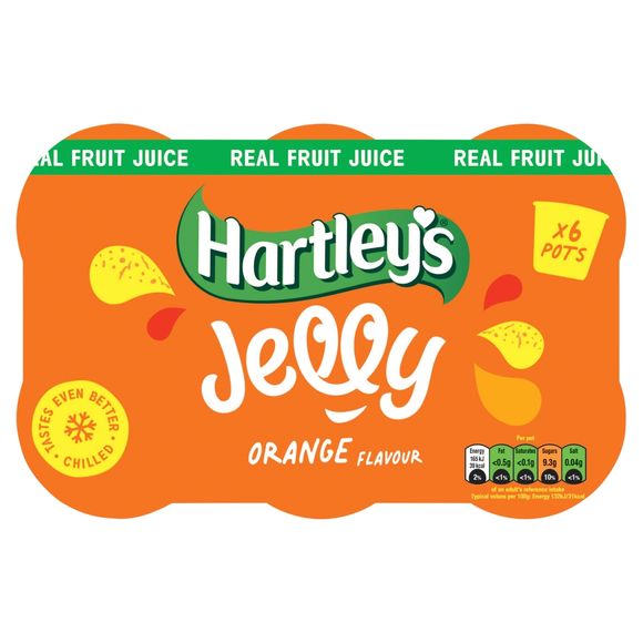 Hartley's Jelly Orange Flavour (750g) 6 X 125g is Halal, Install Mustakshif