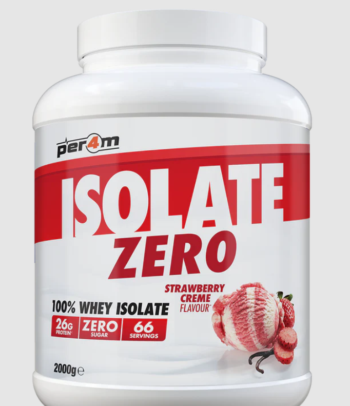 Per4m Isolate Zero Whey Protein Powder 2kg - Strawberry Creme is not ...