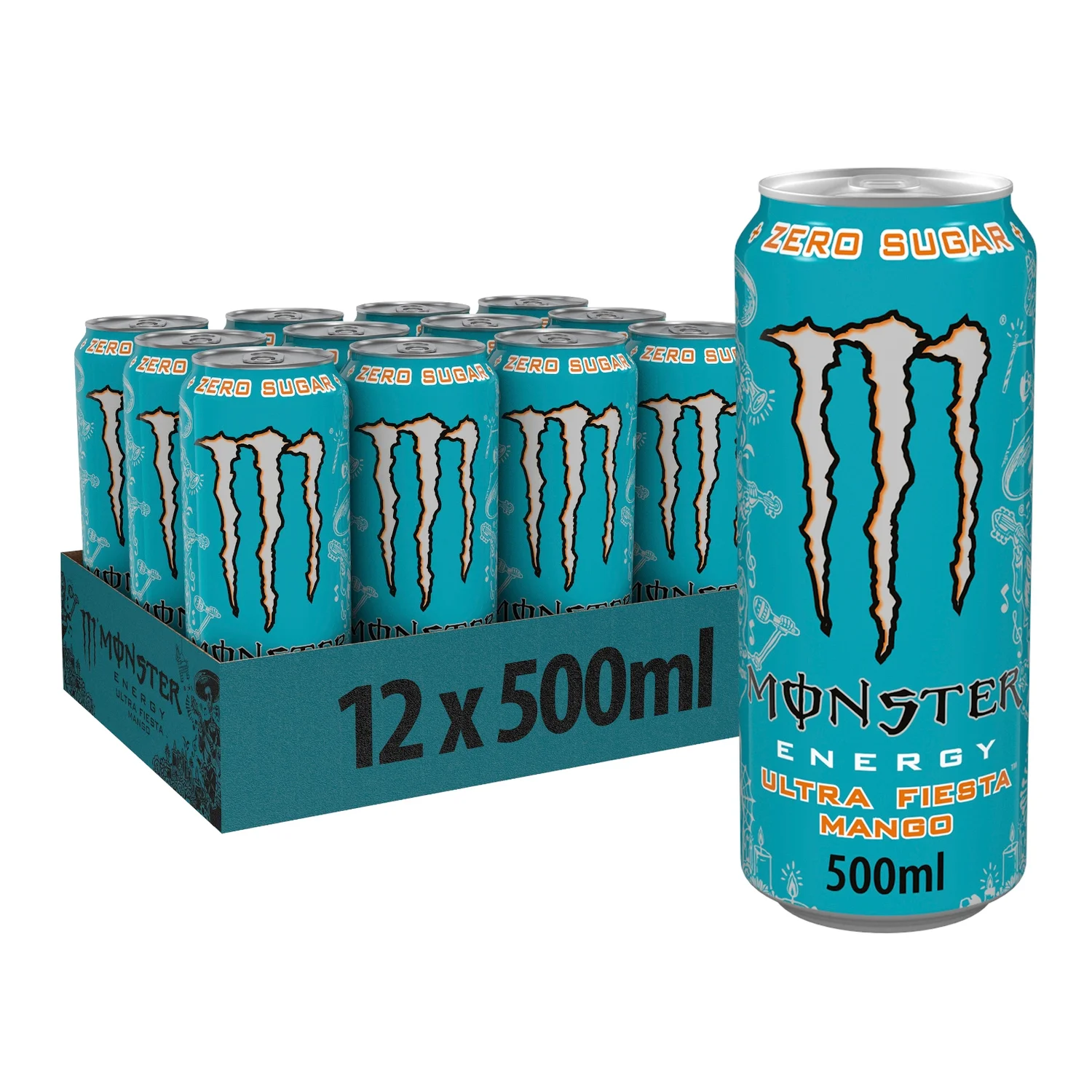 Monster Energy Drink Ultra Fiesta 12 x 500ml is Halal, Install Mustakshif