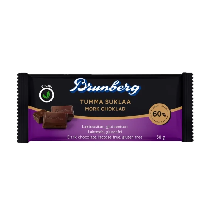 Check Halal status of Brunberg 60% dark chocolate 50 g plate, Install ...