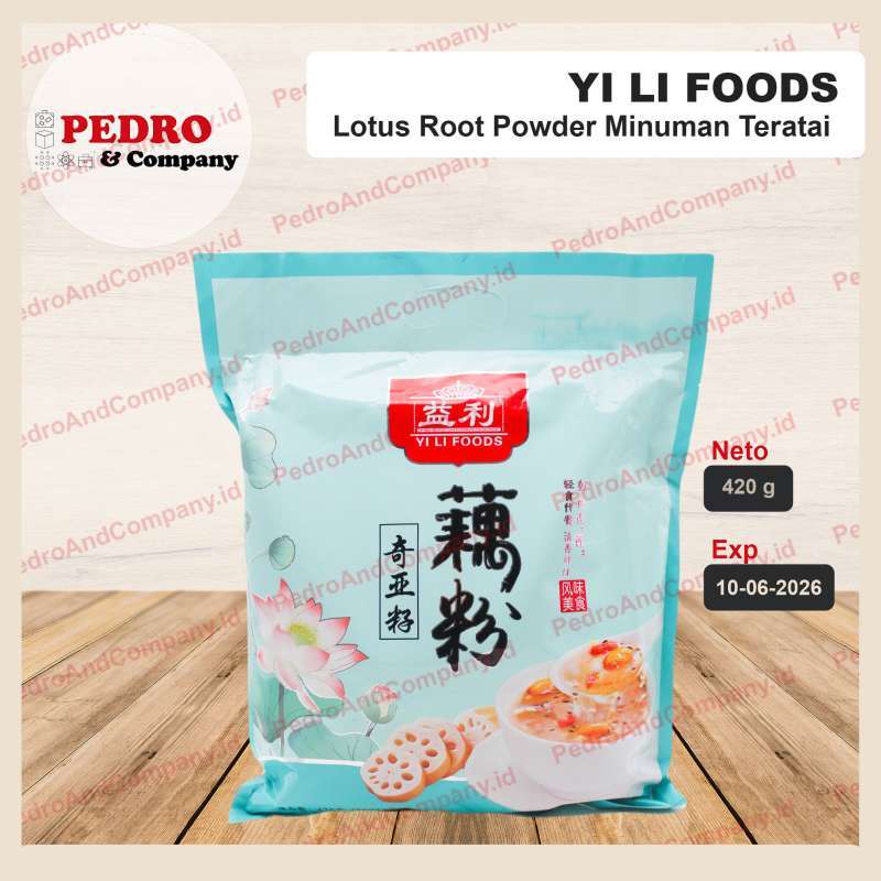 Check Halal status of Yi Li Foods Lotus Root Powder lotus drink 420 grams contains 14 sachets ...
