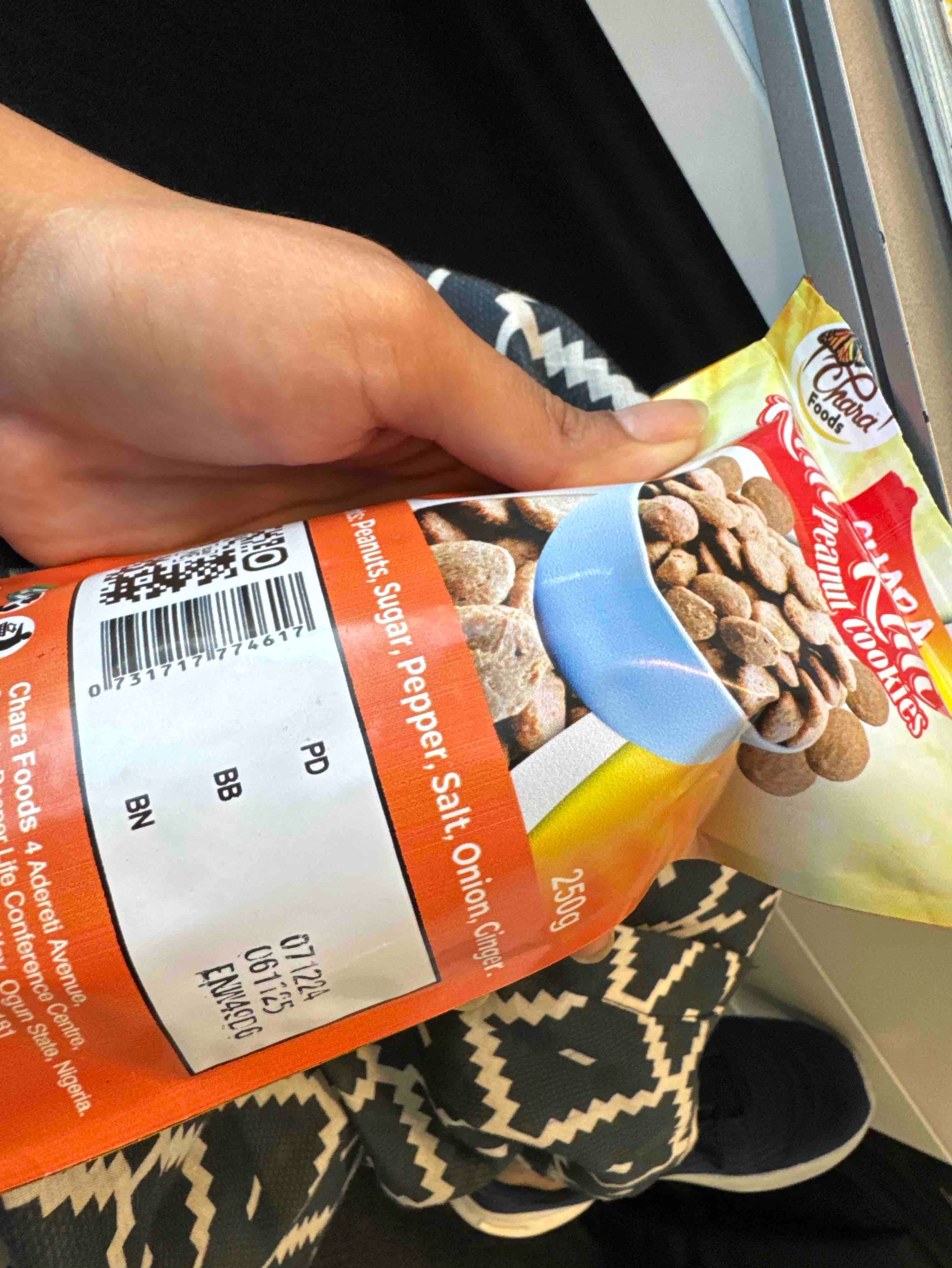 Chara foods peanut cookies 250 g is Halal, Install Mustakshif