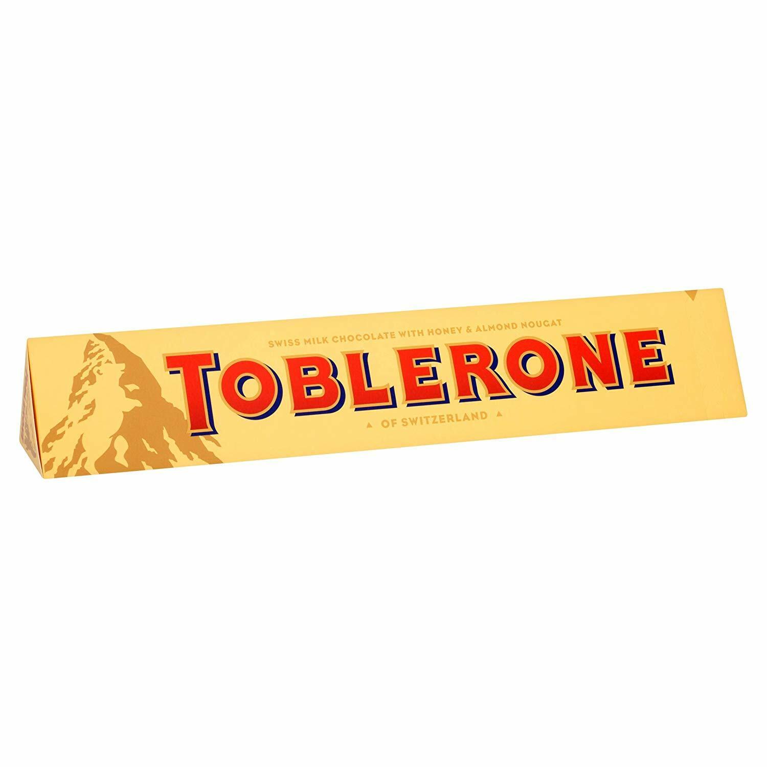Toblerone Milk Chocolate Bar, Large - 3x360g is Halal, Install Mustakshif