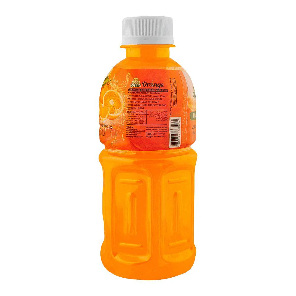 Coco Queen Orange Juice With Nata De Coco 320ml is Halal, Install ...