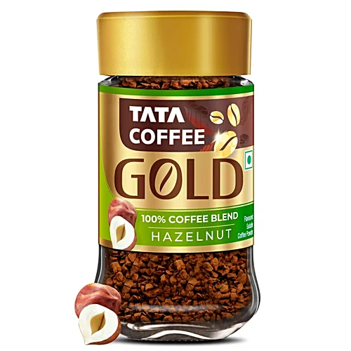 Tata Coffee Gold Instant Coffee Powder Hazelnut 50g is Halal, Install ...