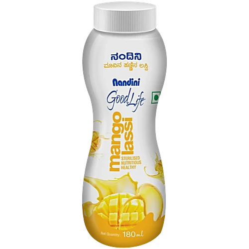 Nandini Goodlife Mango Lassi, 180 ml is Halal, Install Mustakshif