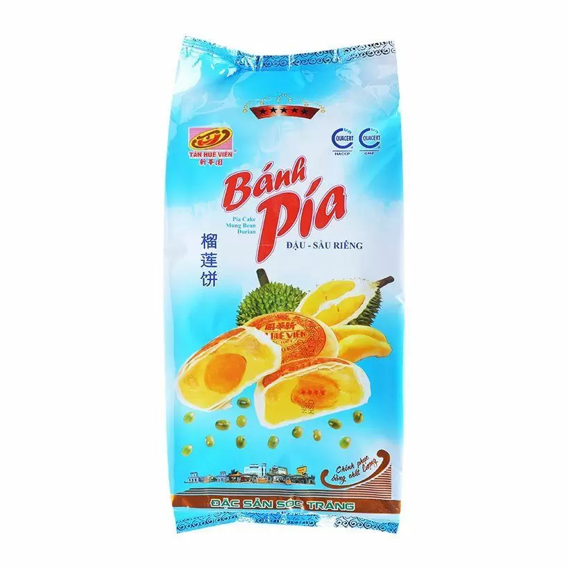 Tan Hue Vien Pia Cake with Green Bean and Durian Filling - 600g is not ...
