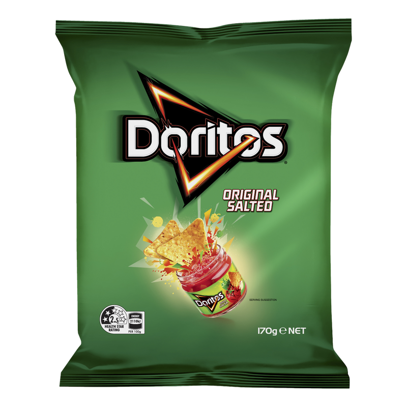 DORITOS ORIGINAL SALTED CORN CHIPS 170G is Halal, Install Mustakshif