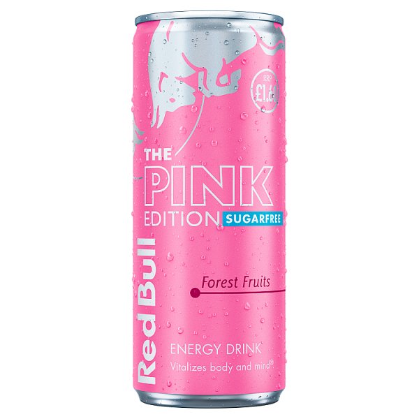 Check Halal status of Red Bull The Pink Edition Sugarfree Forest Fruits ...