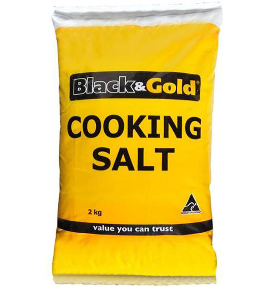 Black & Gold Cooking Salt 2kg is Halal, Install Mustakshif