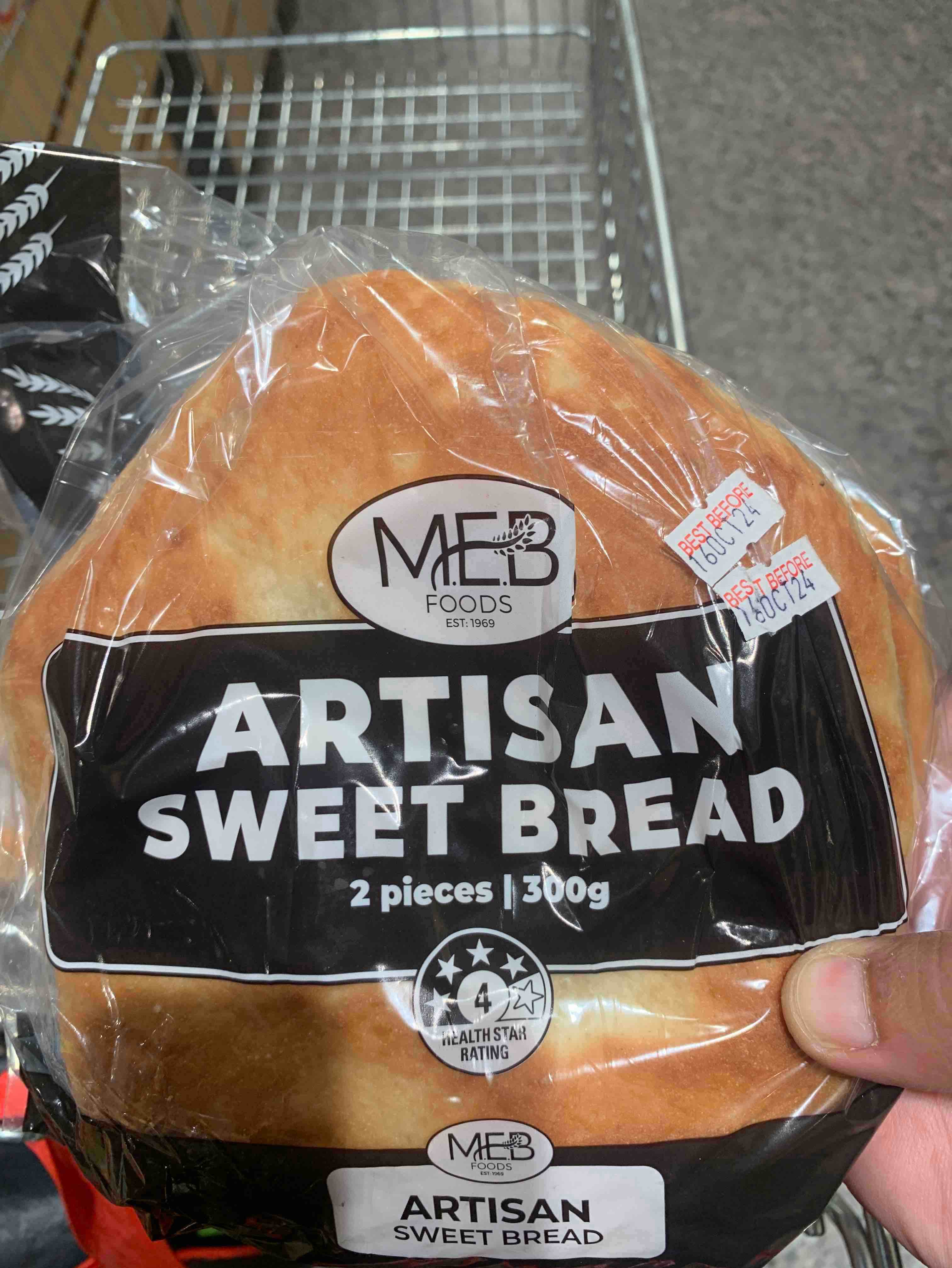 MEB foods Artisan Sweet Bread 300g is Halal, Install Mustakshif