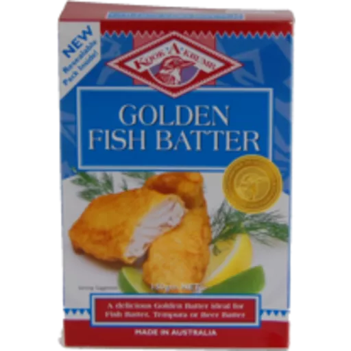 Kook A Krumb Golden Fish Batter 150g is Halal, Install Mustakshif