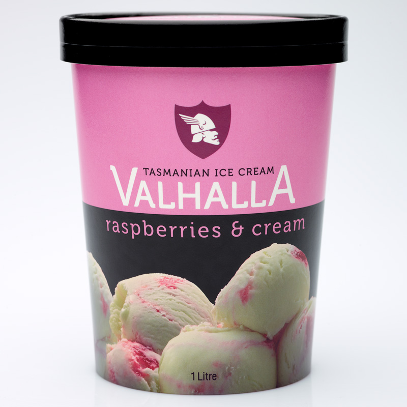Valhalla Ice Cream Raspberry & Cream 1L is not Halal, Install Mustakshif