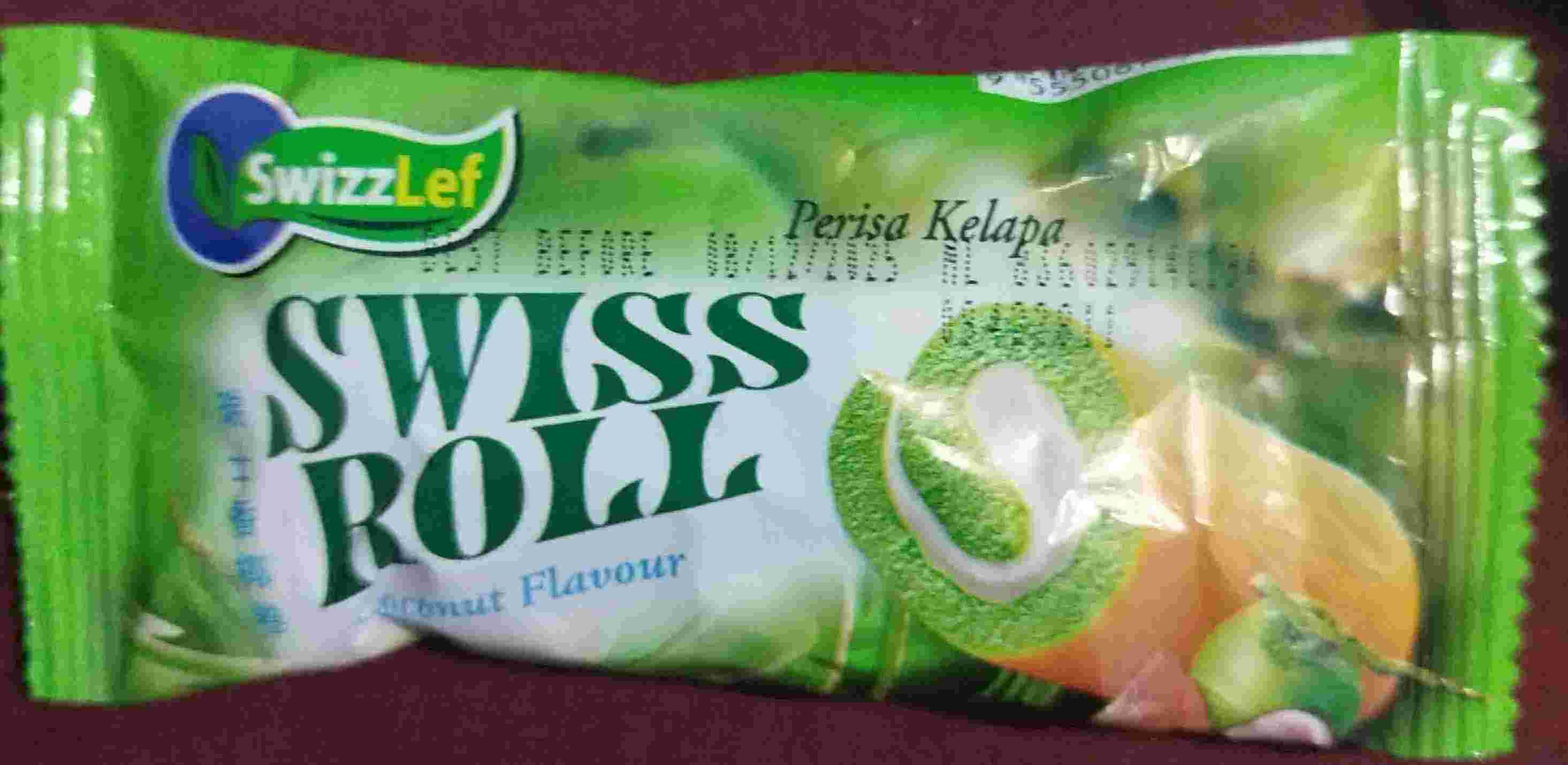 SwizzLef Swiss Roll coconut flavor 20g is Halal, Install Mustakshif