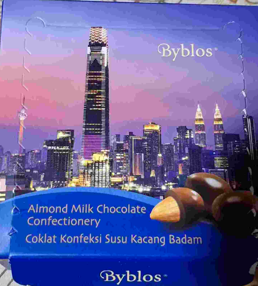 Byblos Almond Milk Chocolate Confectionery. is not Halal, Install ...