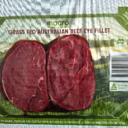 Quest Macro Grass Fed Australian Beef Eye Fillet 320g is not Halal ...