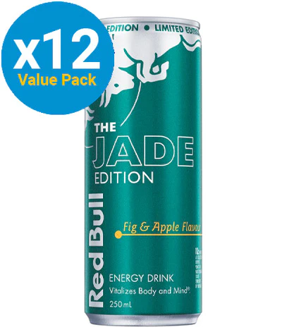 Red Bull Energy Drink Jade Edition – Fig & Apple 250ml (12 pack) is not ...