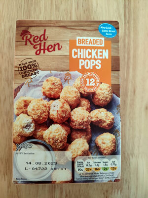 Red Hen Breaded Chicken Pops 210g is not Halal, Install Mustakshif