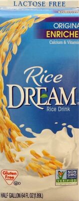 Check Halal, gluten-free status of Rice dream Rice Dream Enriched ...