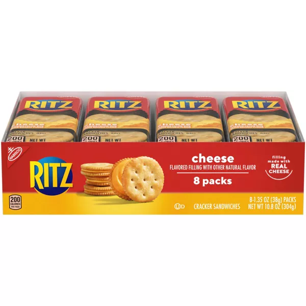 Check Halal, kosher status of Ritz Cracker Sandwiches with Cheese - 8ct ...