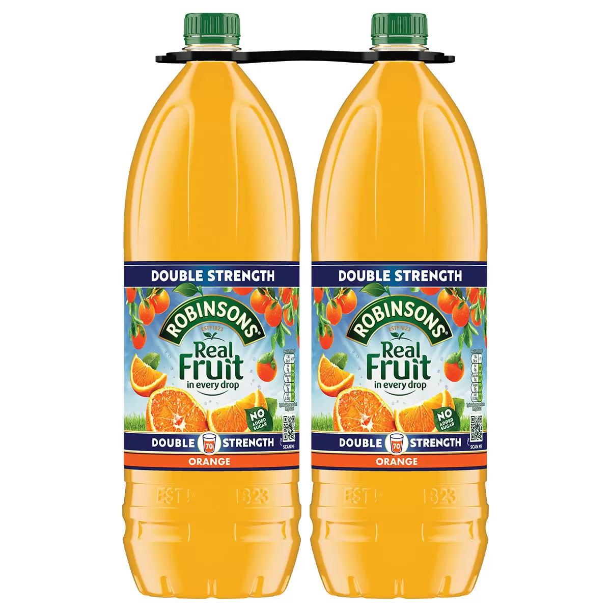 Robinsons Real Fruit Double Strength Orange Squash, 2 x 1.75L is Halal ...