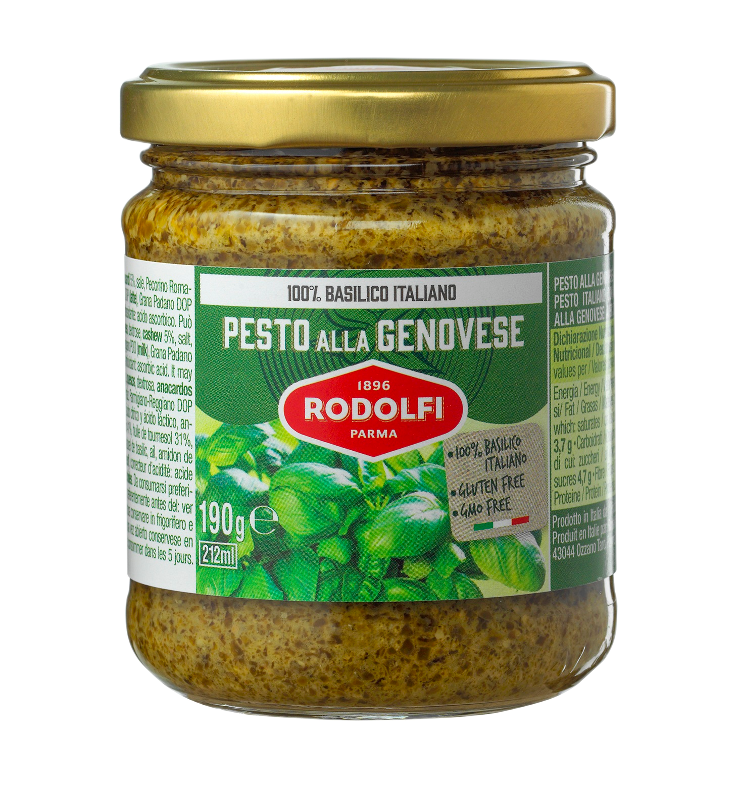 Rodolfi RODOLFI GREEN PESTO 190G is not Halal, Install Mustakshif