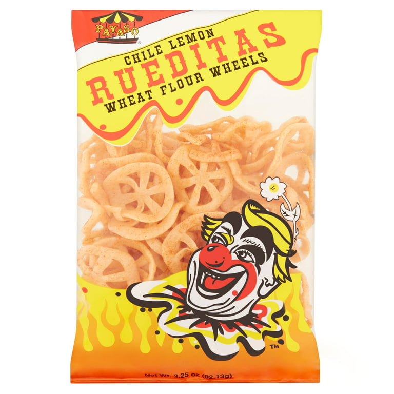 Payaso Chile Lemon Rueditas Wheat Flour Wheels, 3.25 oz is Halal ...