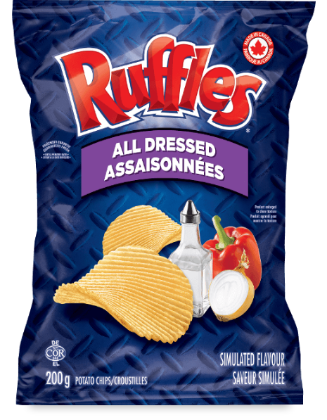 Check Halal, gluten-free, kosher status of Ruffles All Dressed ...