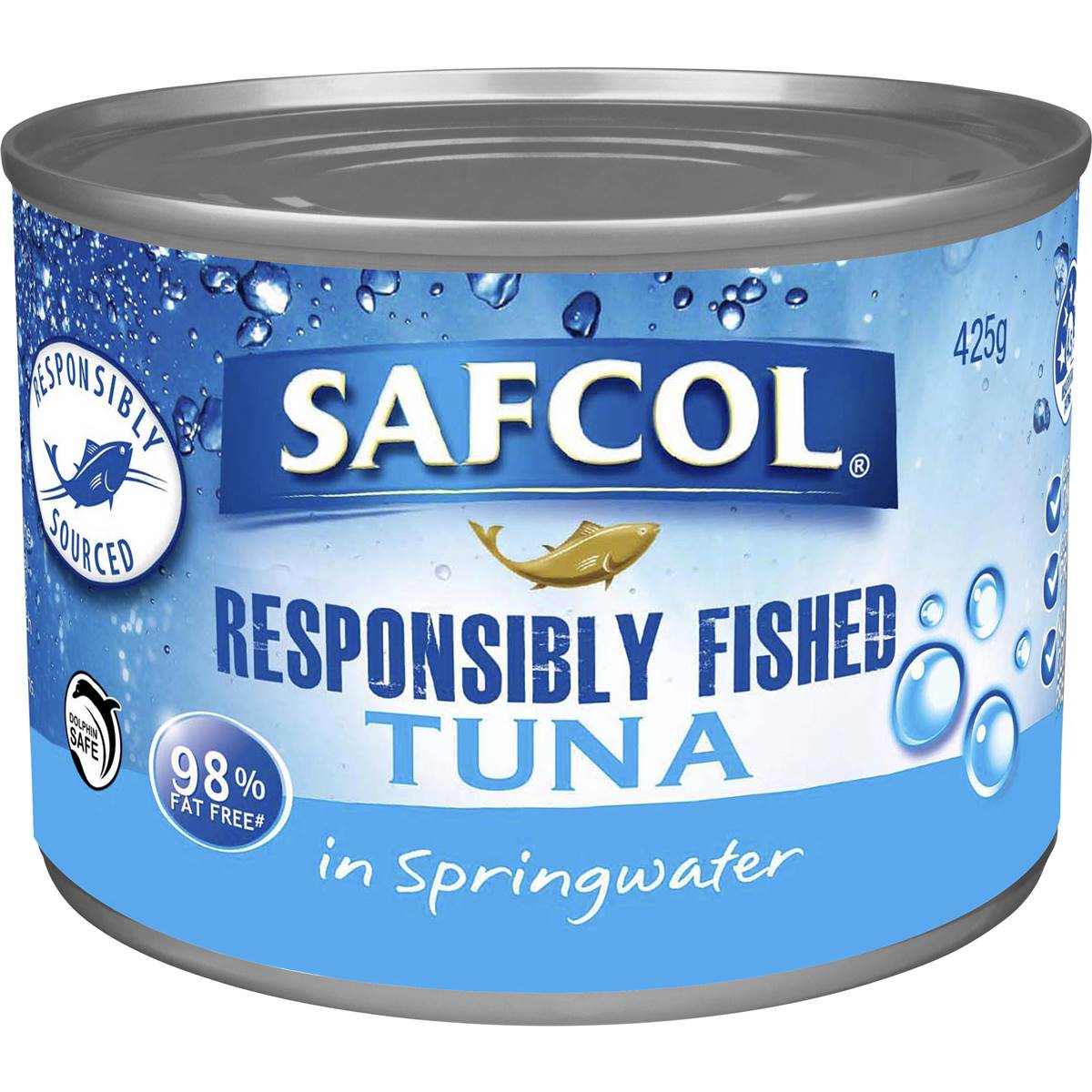 Check Halal status of safcol Responsibly Fished Tuna in Springwater 425g, Install Mustakshif
