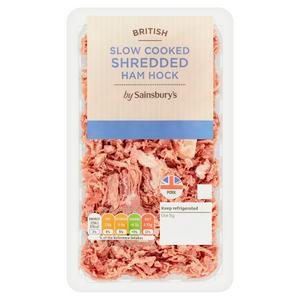 Sainsbury's British Shredded Ham Hock 110g is not Halal, Install Mustakshif