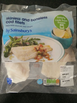 Check Halal status of Sainsbury's skinless and boneless cod fillets ...