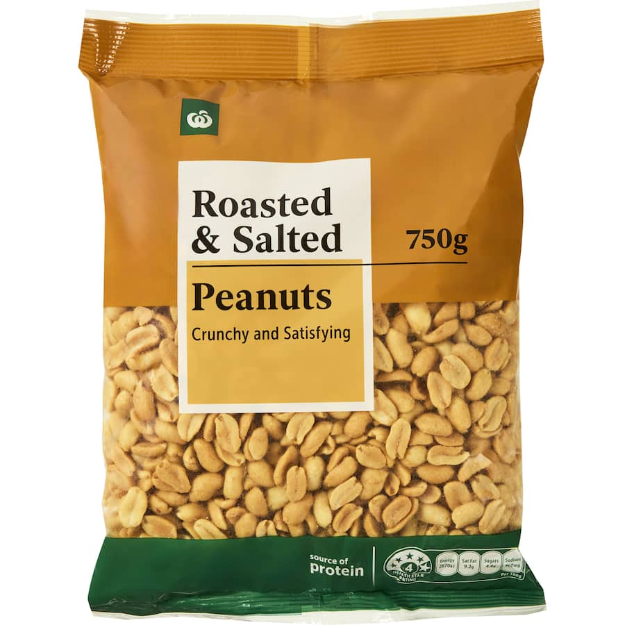 Woolworths Peanuts Roasted & Salted Bag 750g is Halal, Install Mustakshif