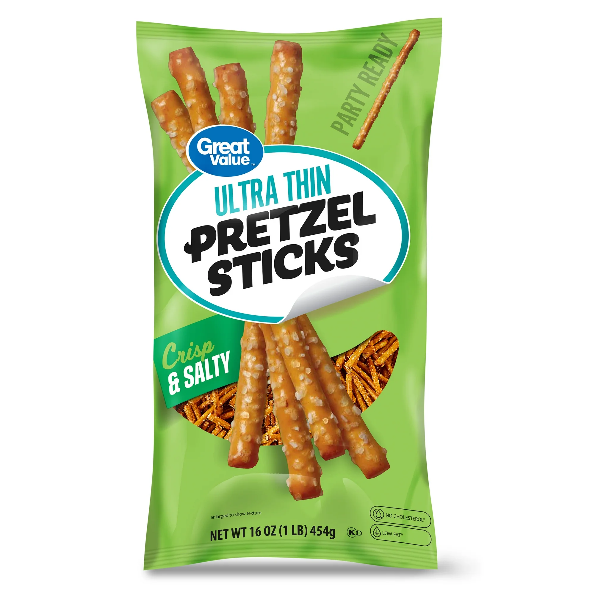 Great Value Ultra Thin Pretzel Sticks, 16 oz is Halal, Install Mustakshif