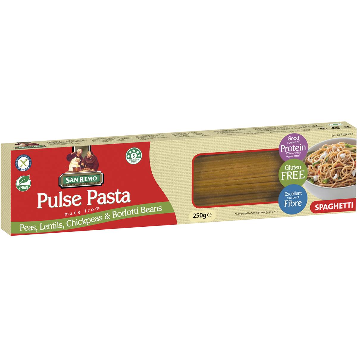 San Remo Pasta Pulse Spaghetti 250g is Halal, Install Mustakshif