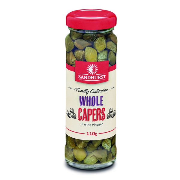Sandhurst CAPERS IN VINEGAR 110G is Halal, Install Mustakshif