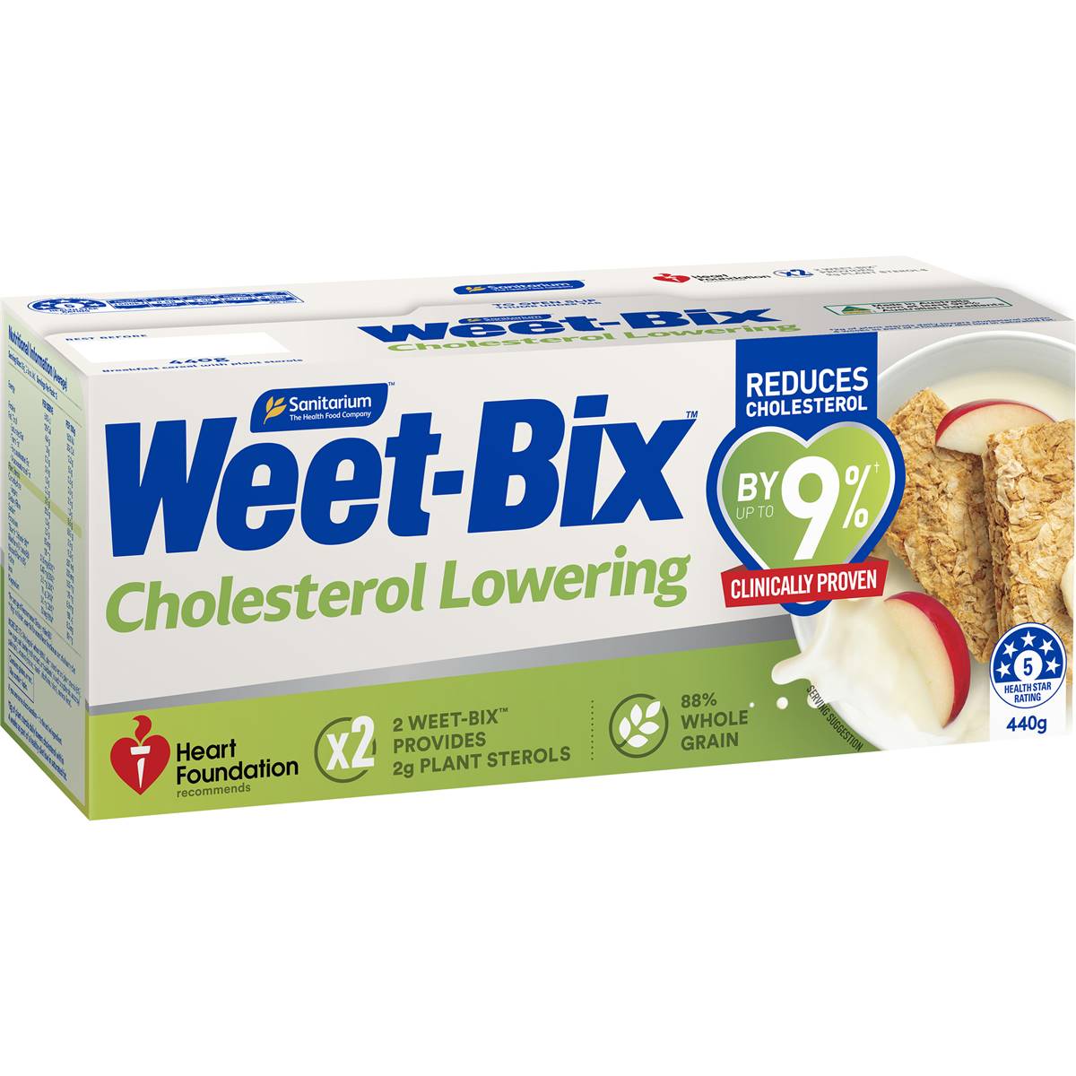 Sanitarium Weet-bix Cholesterol Lowering Breakfast Cereal 440g is Halal ...