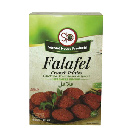 Check Halal status of SECOND HOUSE FALAFEL CRUNCH PATTIES POWDER MIX ...