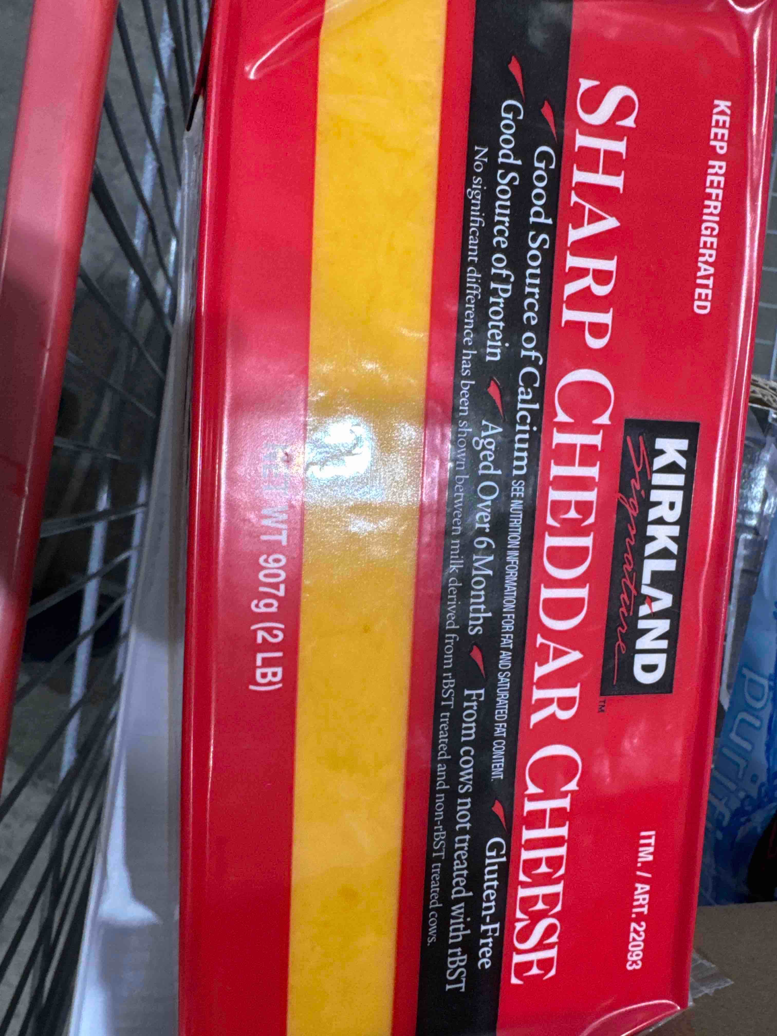 Kirkland Signature Sharp Cheddar Cheese is not Halal, Install Mustakshif