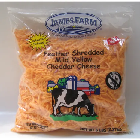 James Farm Shredded Mild Cheddar Cheese 5 is not Halal, Install Mustakshif